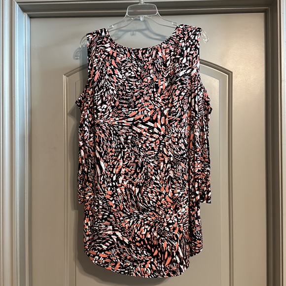 JM Collection | Tops | Jm Collection Cold Shoulder Blouse | Poshmark